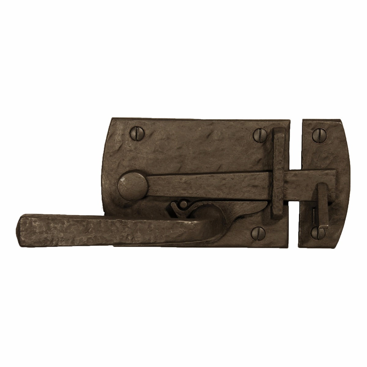 Solid Bronze Square Handled Lever Latch | HardwareSource