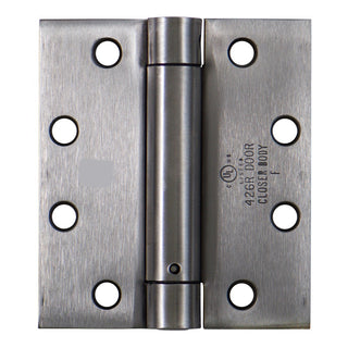 Stainless Steel Spring Butt Hinge, 4-1/2" x 4-1/2" | HardwareSource