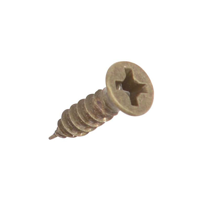 Steel Flat Head Philips Screws, 100 Pack | HardwareSource