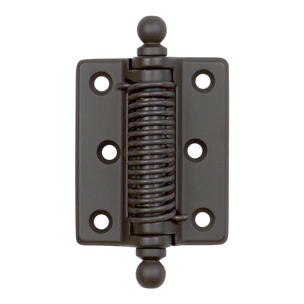 Solid Brass Spring Hinge with Ball Tips | HardwareSource