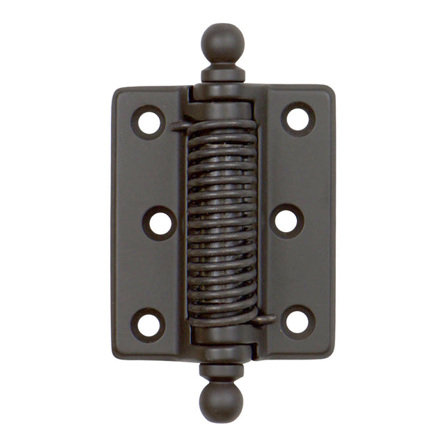 Solid Brass Spring Hinge with Ball Tips | HardwareSource