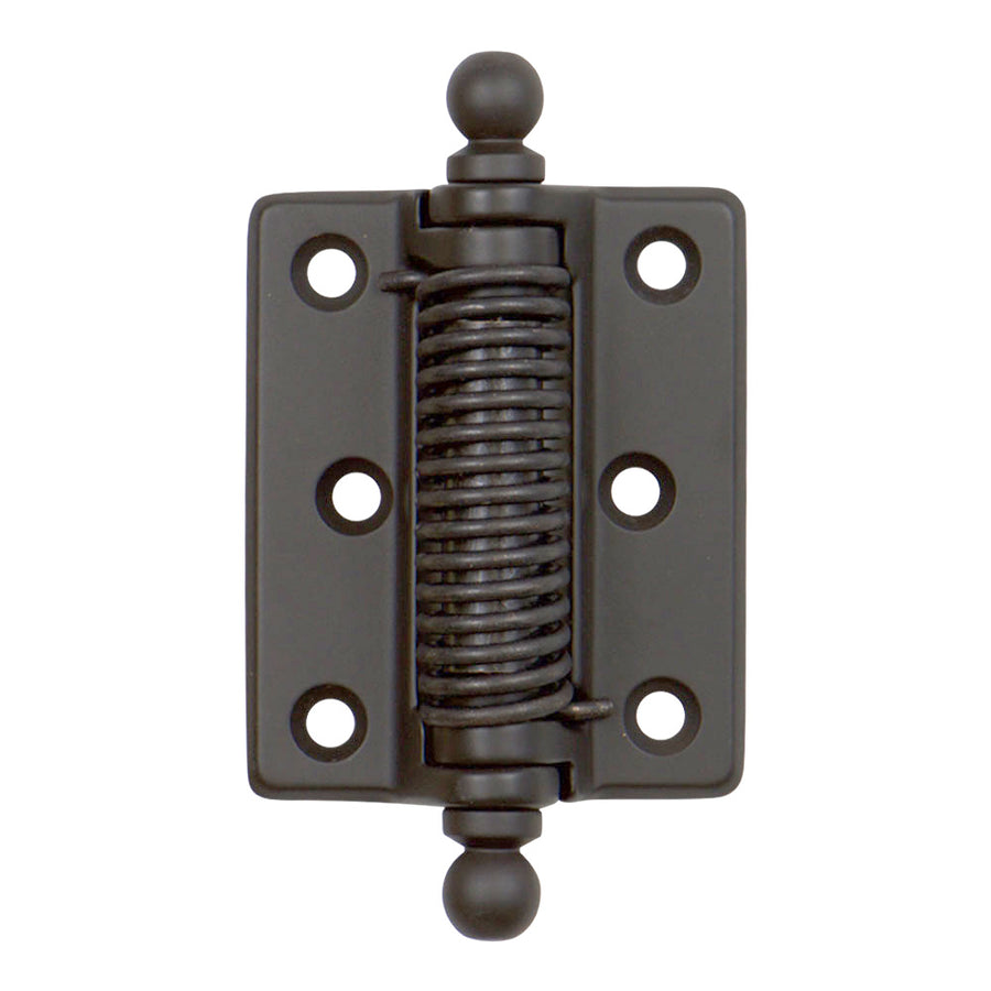 Solid Brass Spring Hinge with Ball Tips | HardwareSource
