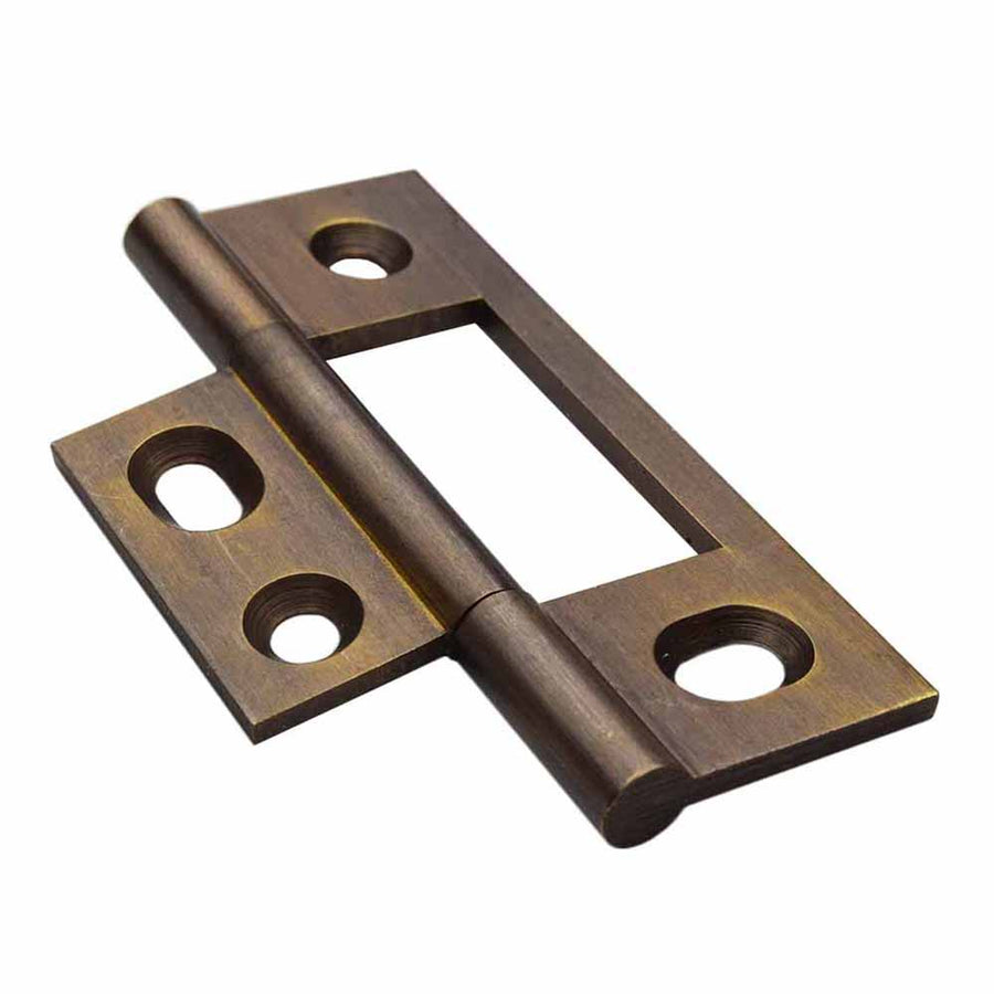 Solid Brass No-Mortise Hinge | HardwareSource
