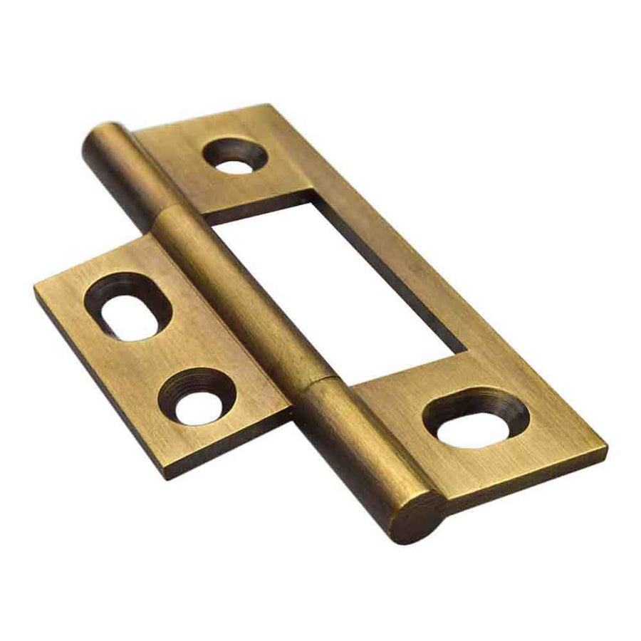 Solid Brass No-Mortise Hinge | HardwareSource