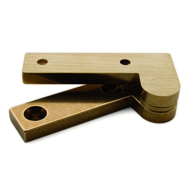 Brass Offset Pivot Hinge | Brusso Pivot Hinge | HardwareSource
