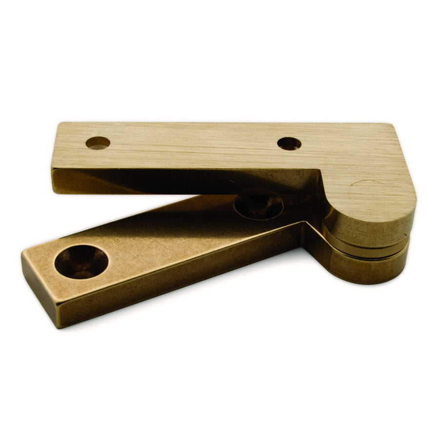 Brass Offset Pivot Hinge | Brusso Pivot Hinge | HardwareSource