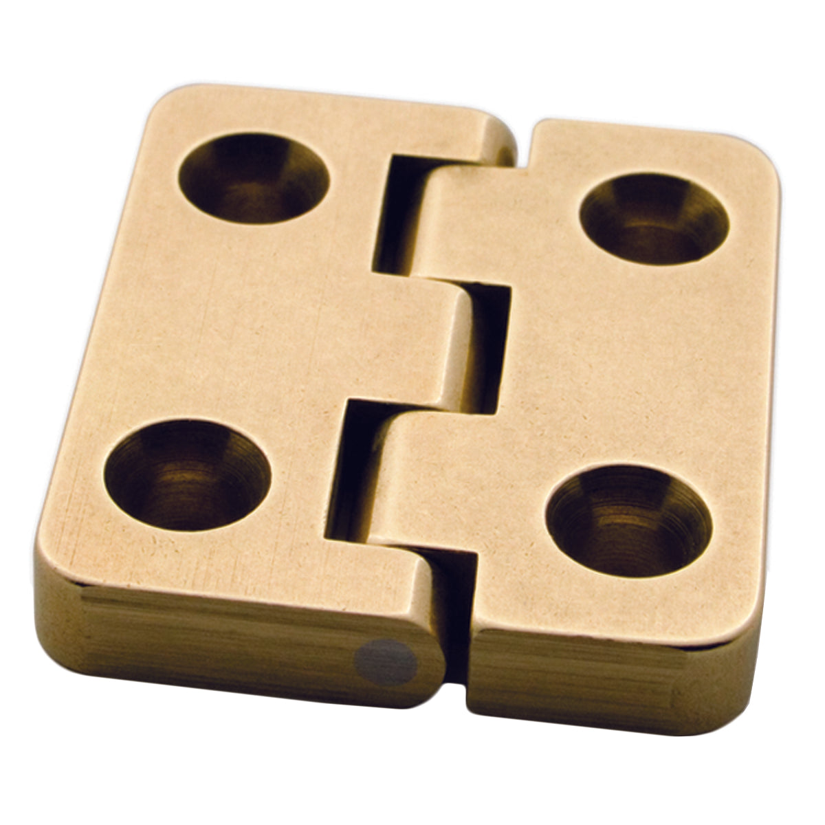 Brusso Brass Stop Hinge | Lid Stop Hinge | HardwareSource