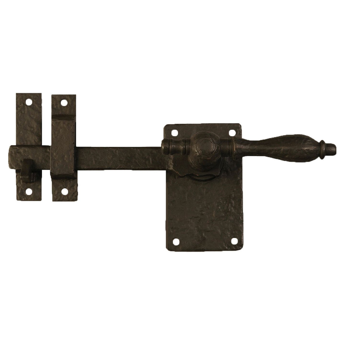Solid Bronze Curved Plate Lever Turn | HardwareSource