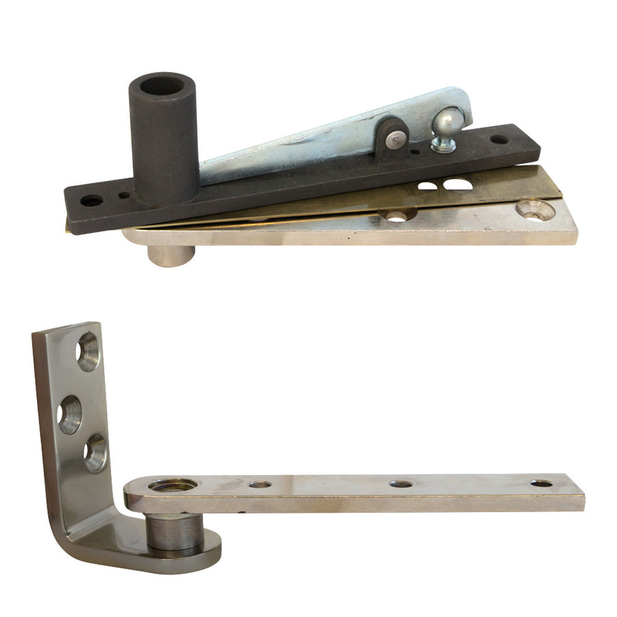 Frame Mounted Center Hung Pivot Set, 250 lbs | HardwareSource