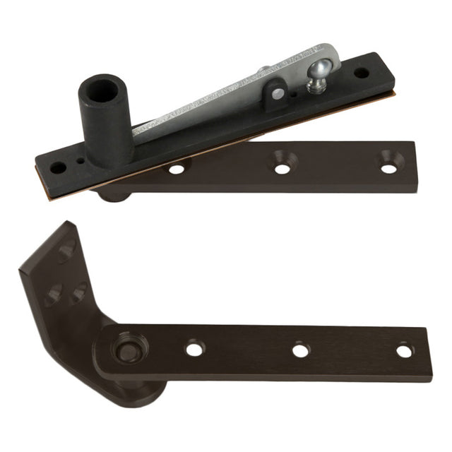 Frame Mounted Center Hung Pivot Set, 250 lbs | HardwareSource