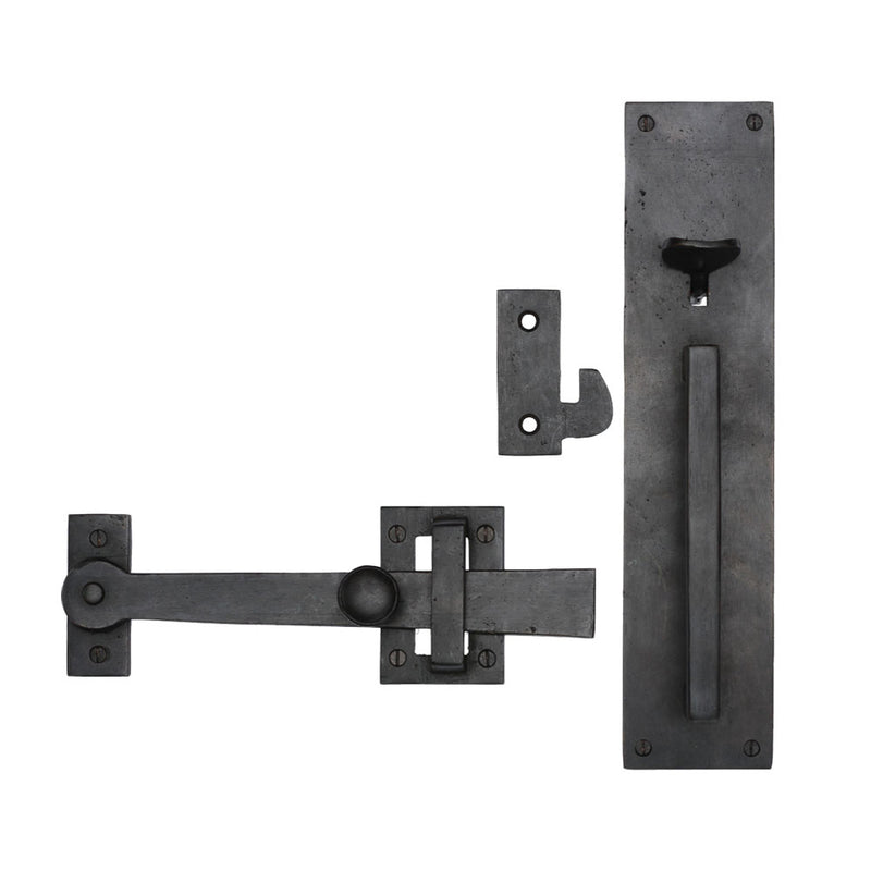 Solid Bronze Gate Stop for Contemporary Gate Latch | HardwareSource