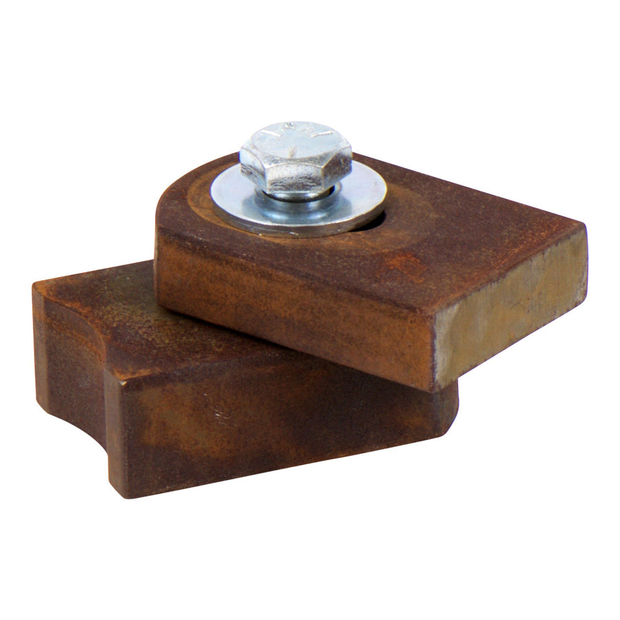 Small Flat Weld-On Hinge, Steel | HardwareSource