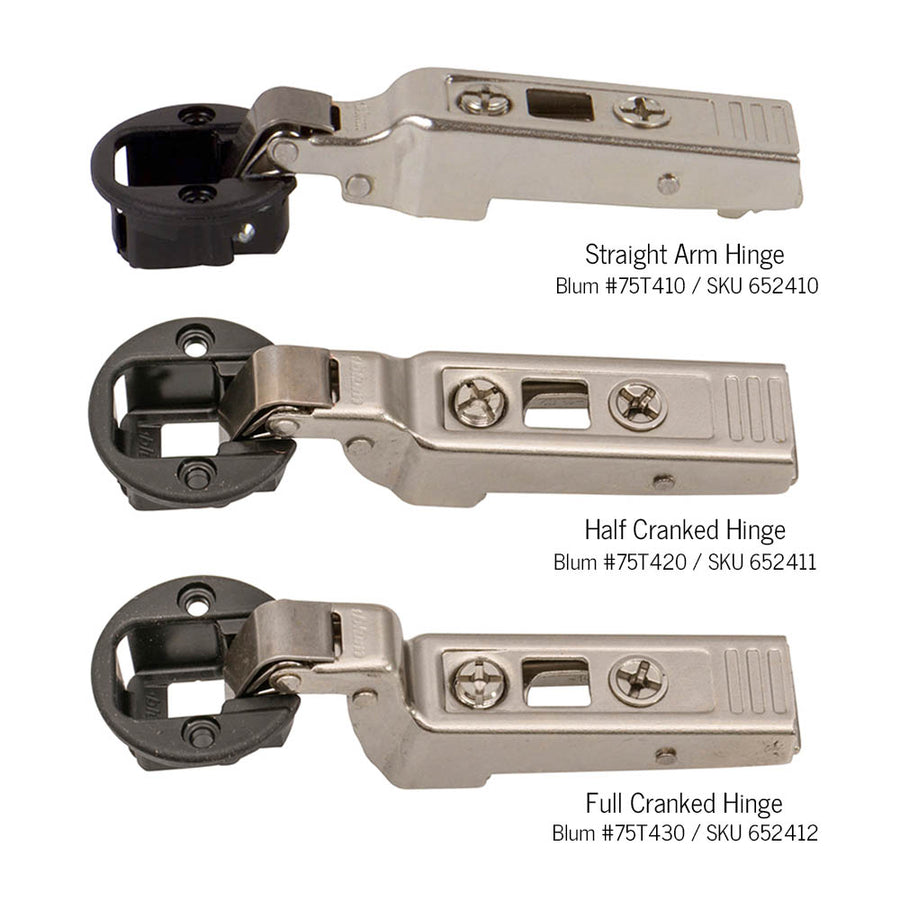 Blum Glass Door Hinge | Glass Cabinet Door Hinge | HardwareSource