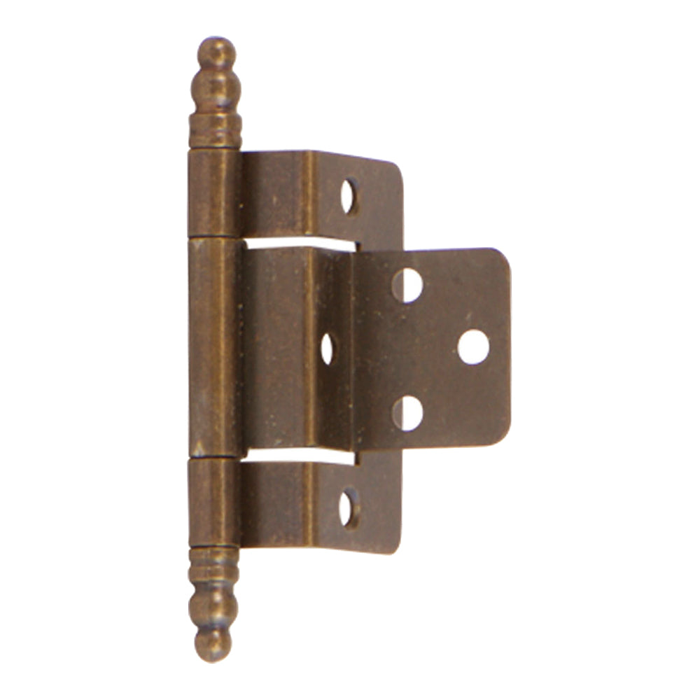 Partial Inset 3/8" Inset Partial Wrap Around Hinge | HardwareSource
