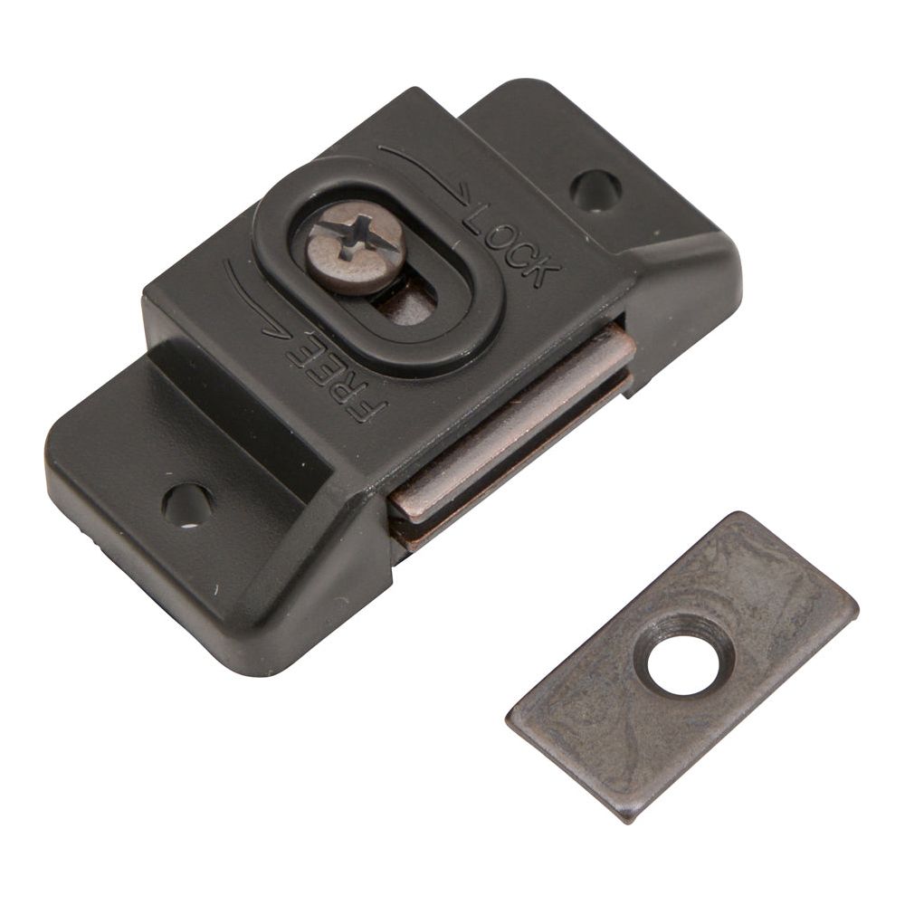 Black Plastic Magnetic Catch | HardwareSource