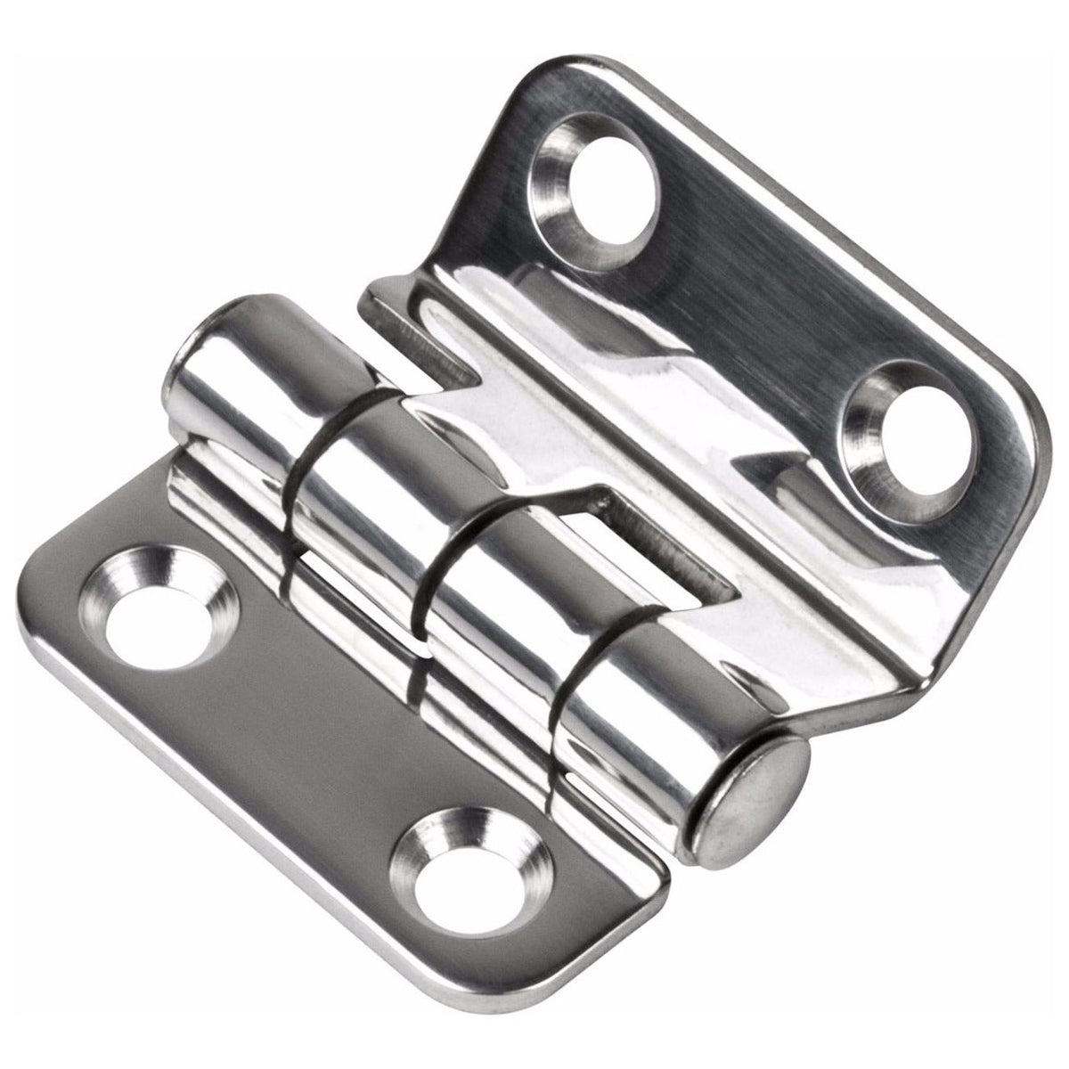 Stainless Steel Surface Mounted Hinge 3/8" Offset | HardwareSource