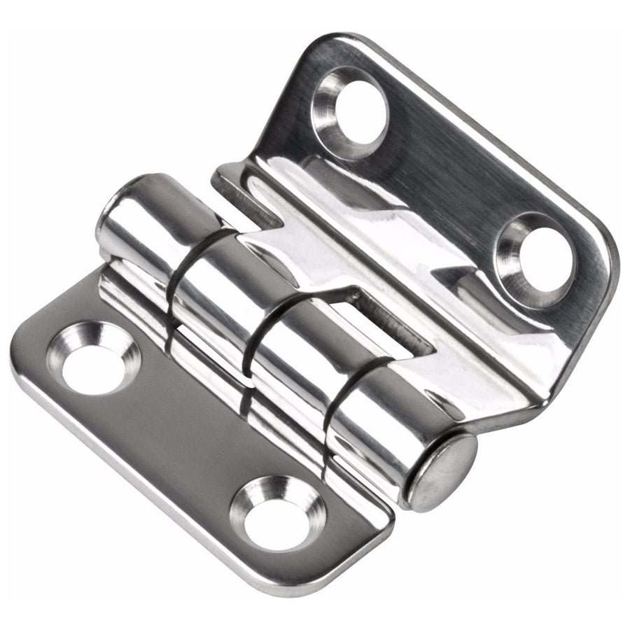 Stainless Steel Surface Mounted Hinge 3/8" Offset | HardwareSource