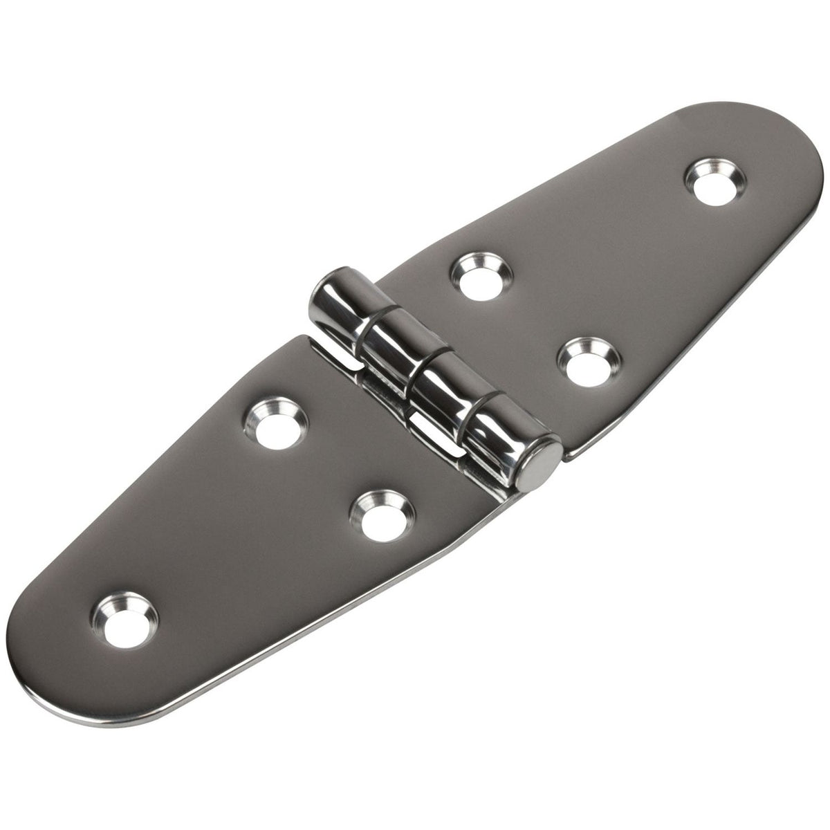 5-3/8" Round Side Stainless Steel Hinge | HardwareSource