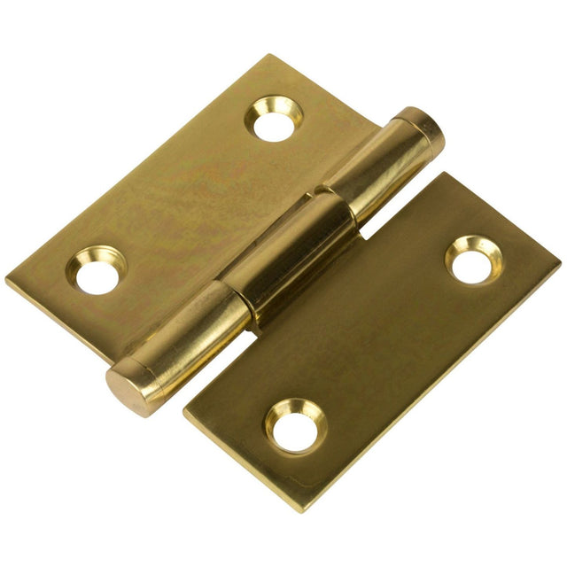 Small Solid Brass Hinge | Brass Butt Hinge | HardwareSource