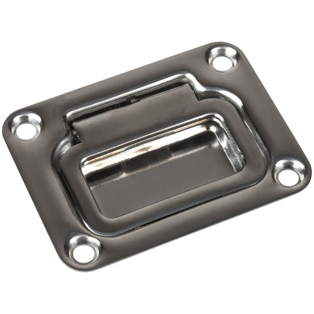 Spring Loaded Flush Pull Stainless Steel | HardwareSource