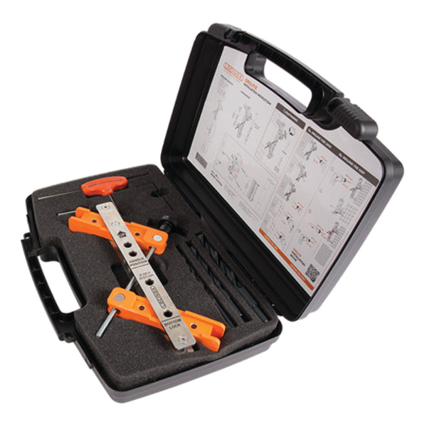 Locinox Luky Gate Lock with Mortise Cylinder, Silver Straight Handle ...